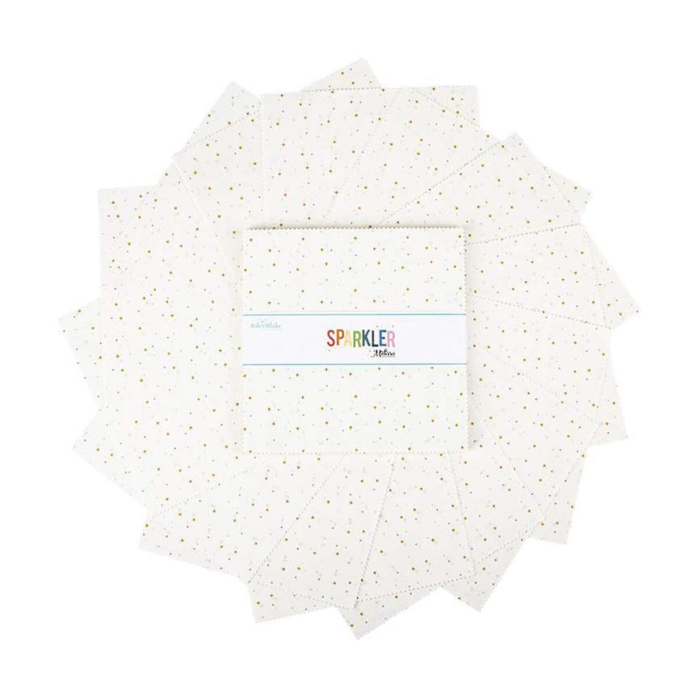 Sparkler 10" White Stacker – Fabric Outlet