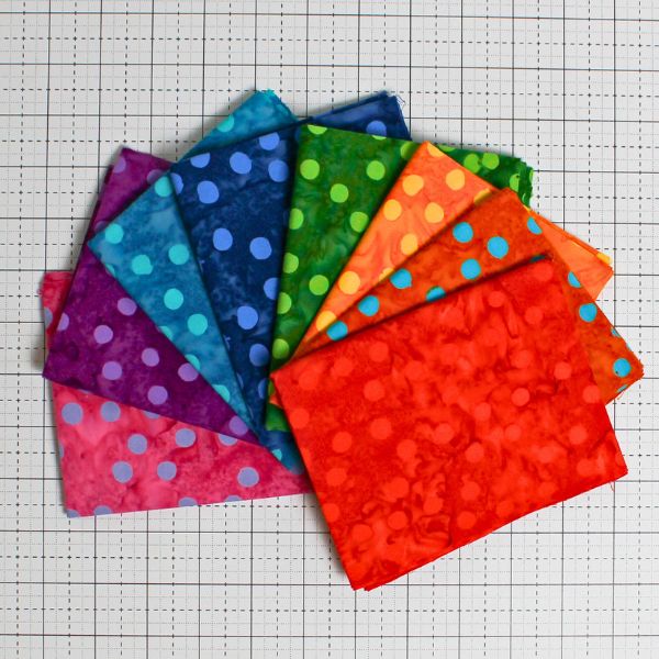 Expressions Batiks Elementals Polka Pop Batik Bundle – Fabric Outlet