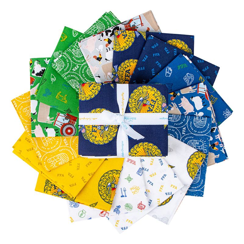 FFA Forever Blue 2 Fat Quarter Bundle – Fabric Outlet